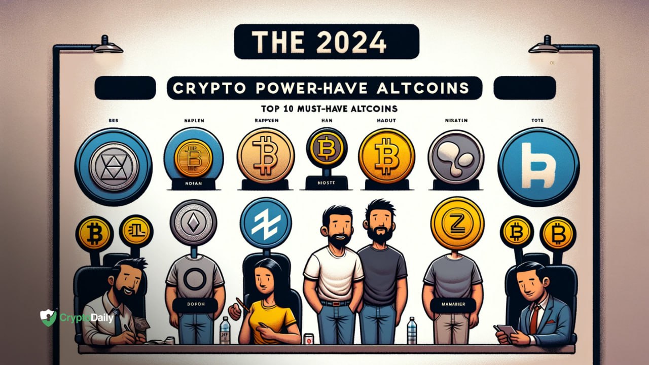 The 2024 Crypto Power List Top 10 Must Have Altcoins Crypto Daily